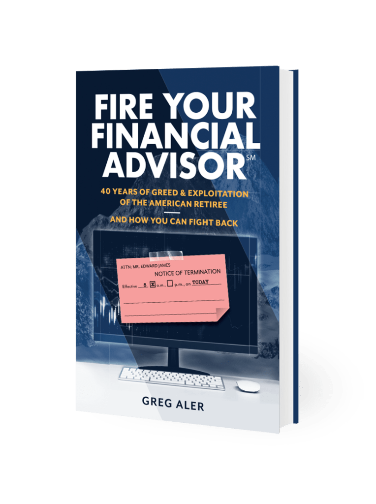 Fire Your Financial Advisor Book by Golden Reserve Founder, Greg Aler